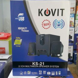 Loa vi tính 2.1 KOVIT KS 21 - Nghe nhạc cực tốt, có kết nối bluetooth, giá cực rẻ....